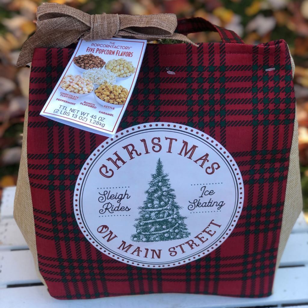 The Popcorn Factory Assorted Popcorns + $50 Christmas Tree Farm Gift ...